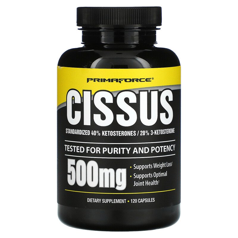 Cissus, 1,000 mg, Ketosterones, 120 Capsules | Lazada PH