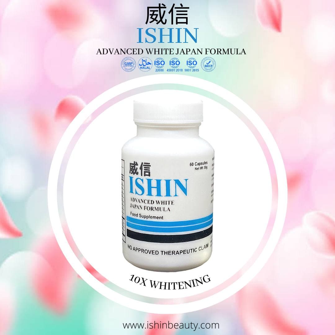 ISHIN | GLUTATHIONE 10x ADVANCED WHITENING SUPPLEMENT ♥ VITAMIN C ISHIN ...