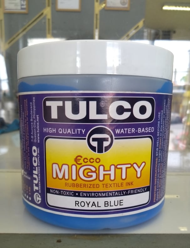 TULCO ECCO MIGHTY ROYAL BLUE (Rubberized Textile Ink)1/2kg | Lazada PH