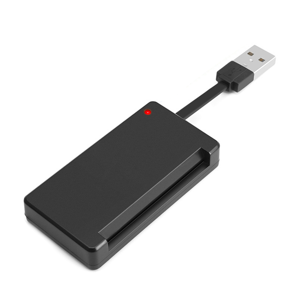 USB 2.0 Smart Card Reader Memory for IC ID Bank Card EMV Electronic ...