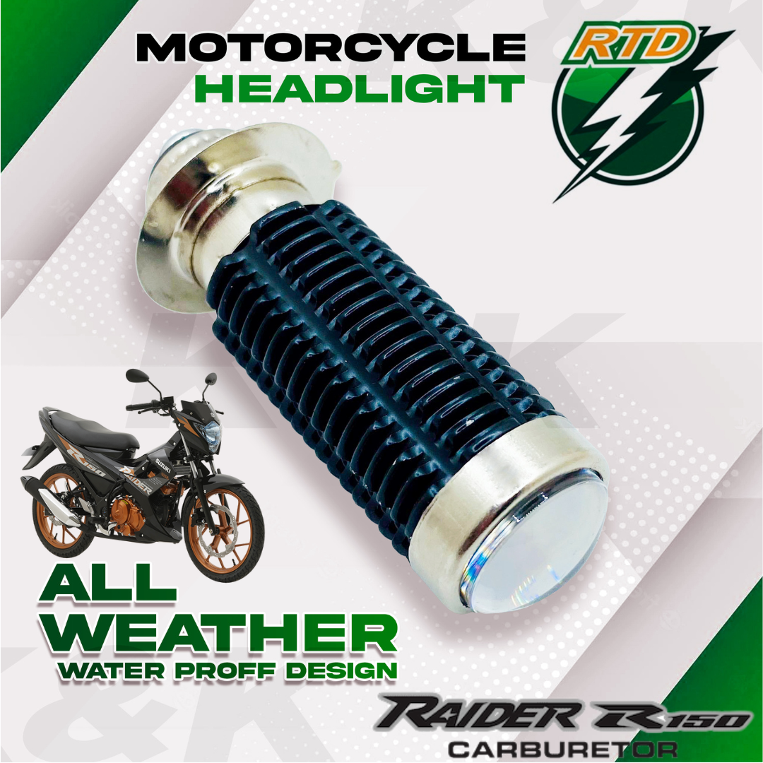 RAIDER R150 CARB | Motorcycle Headlights RTD LED Original M11W |Super ...