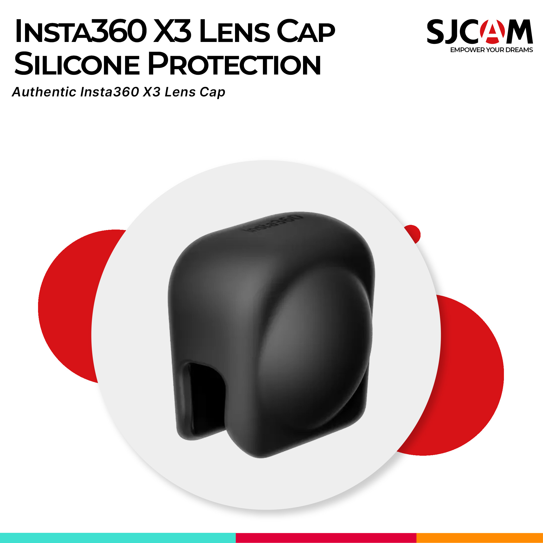 Insta360 X3 Lens Cap Silicone Lens Protection | Lazada PH