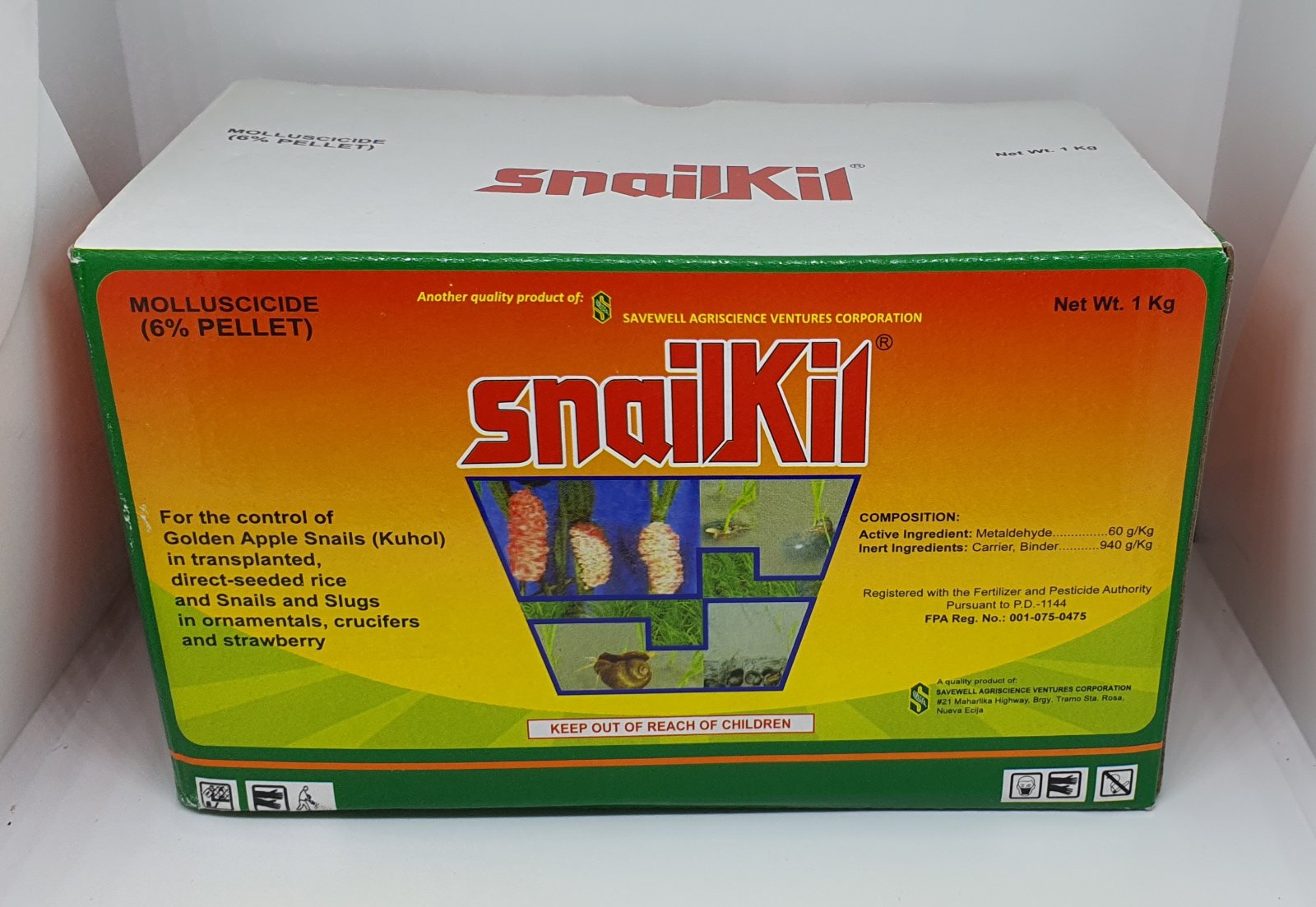 KUHOL SNAILKIL 6% Molluscicide PELLET 1 KILO | Lazada PH