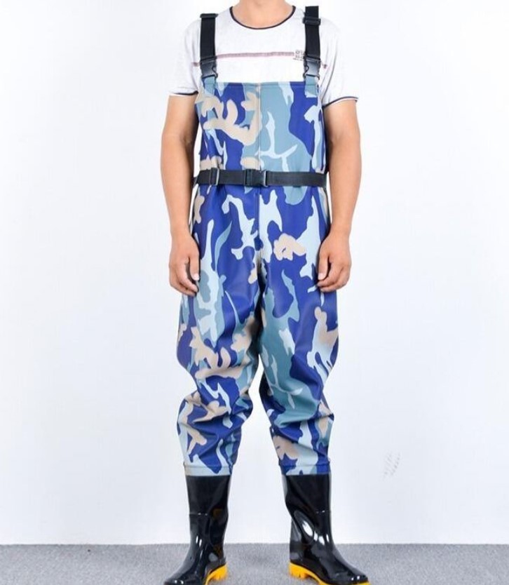 Camouflage Blue Coverall Wader Jumper with Boots | Lazada PH