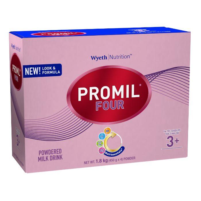 Wyeth® PROMIL® FOUR Powdered Milk Drink for Pre-Schoolers Over 3 Years ...