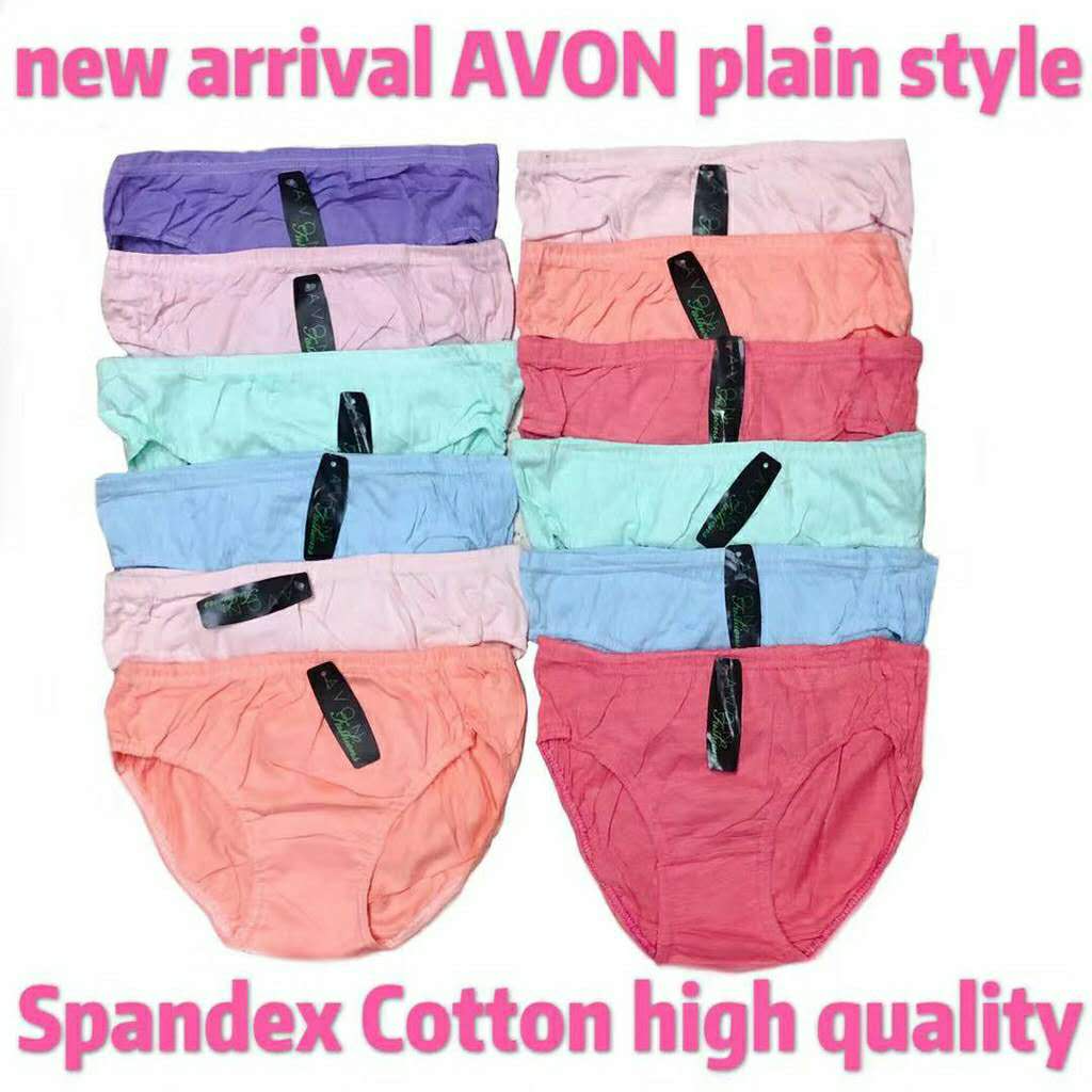 Aandc 6pcs 02 A Panty Plain Womens Cotton Lazada Ph