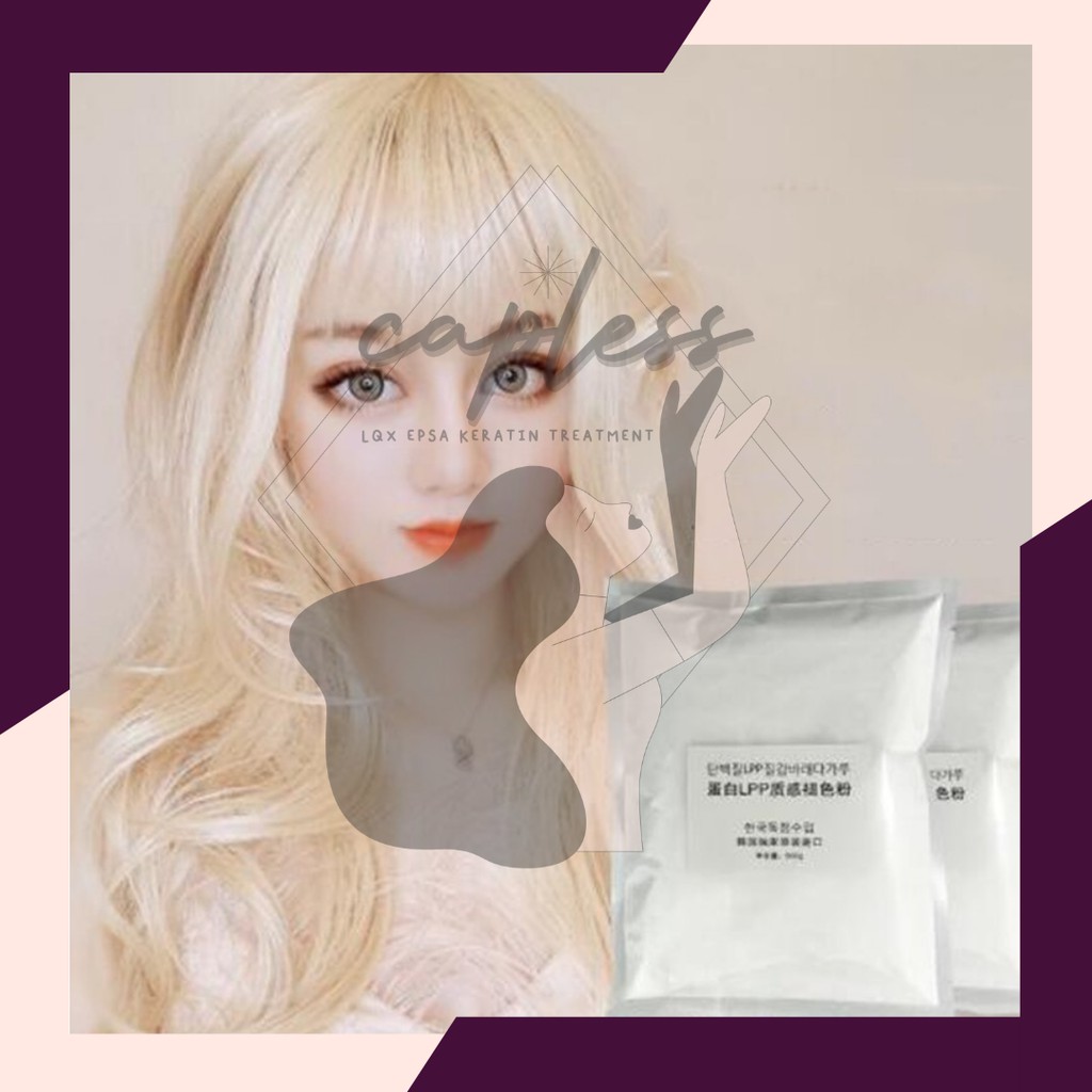 Korean Raw Material LPP Protein Fading Powder Cream Bleaching Hair Hair ...