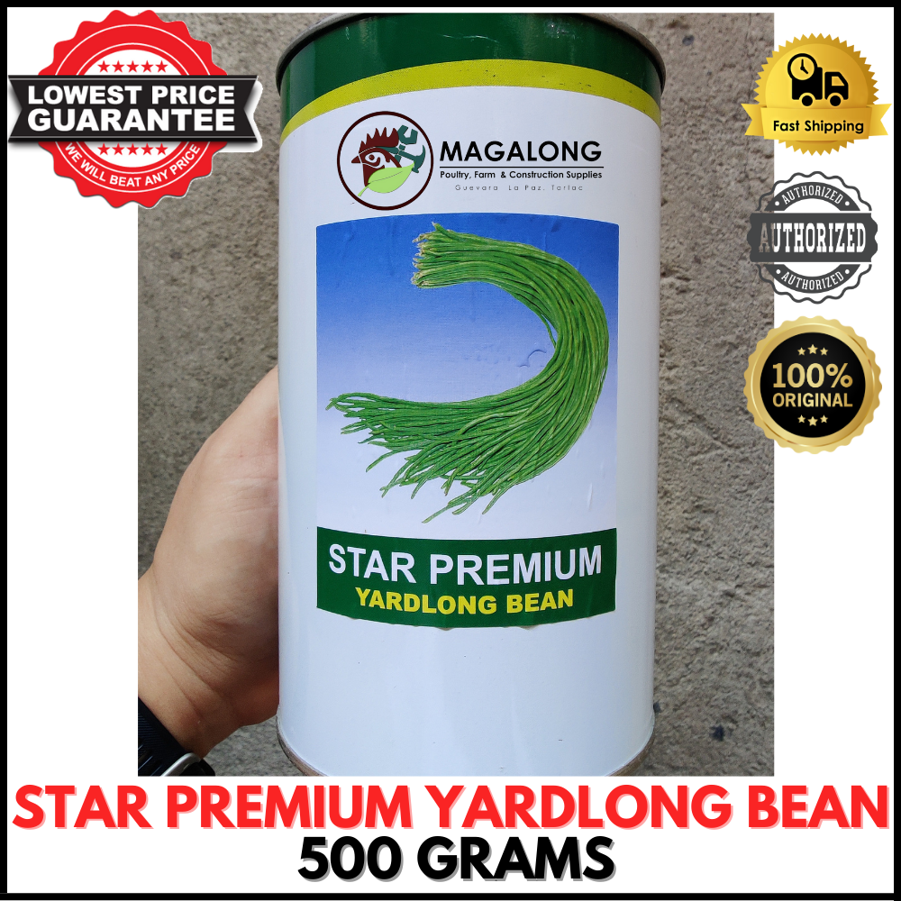 CONDOR SEEDS - SITAO / SITAW SEEDS - STAR PREMIUM YARDLONG BEAN 500 ...