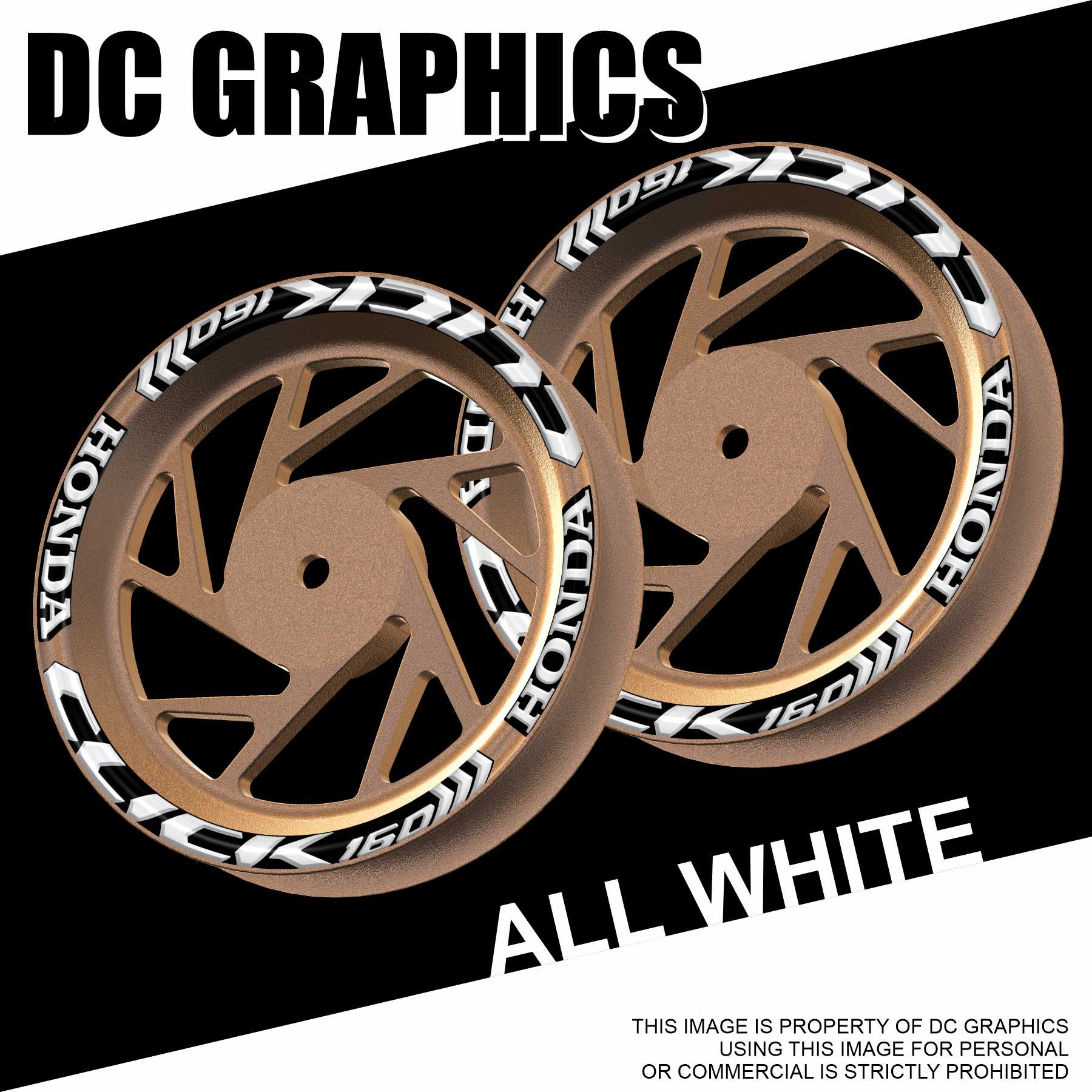 HONDA CLICK 160 HIGH QUALITY MAGS STICKER | Lazada PH