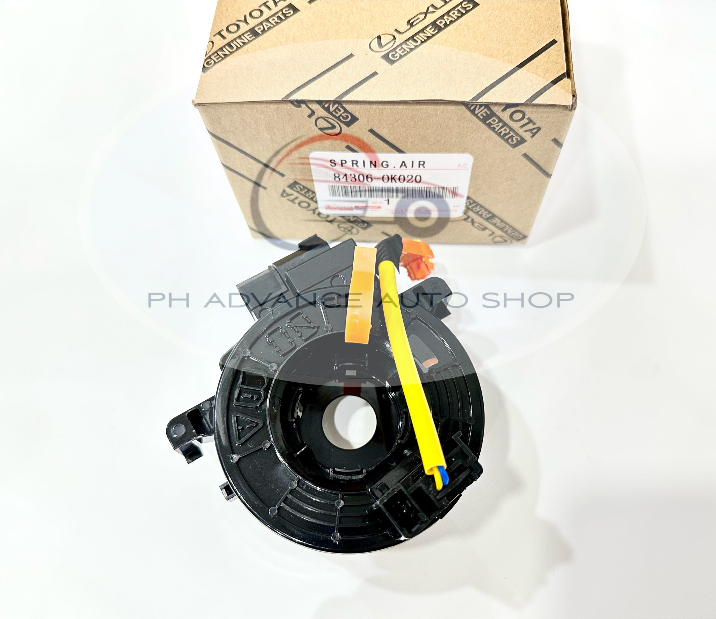Spiral Cable / Clock Spring Toyota Fortuner / Hi-Lux 2005-2013 84306 ...