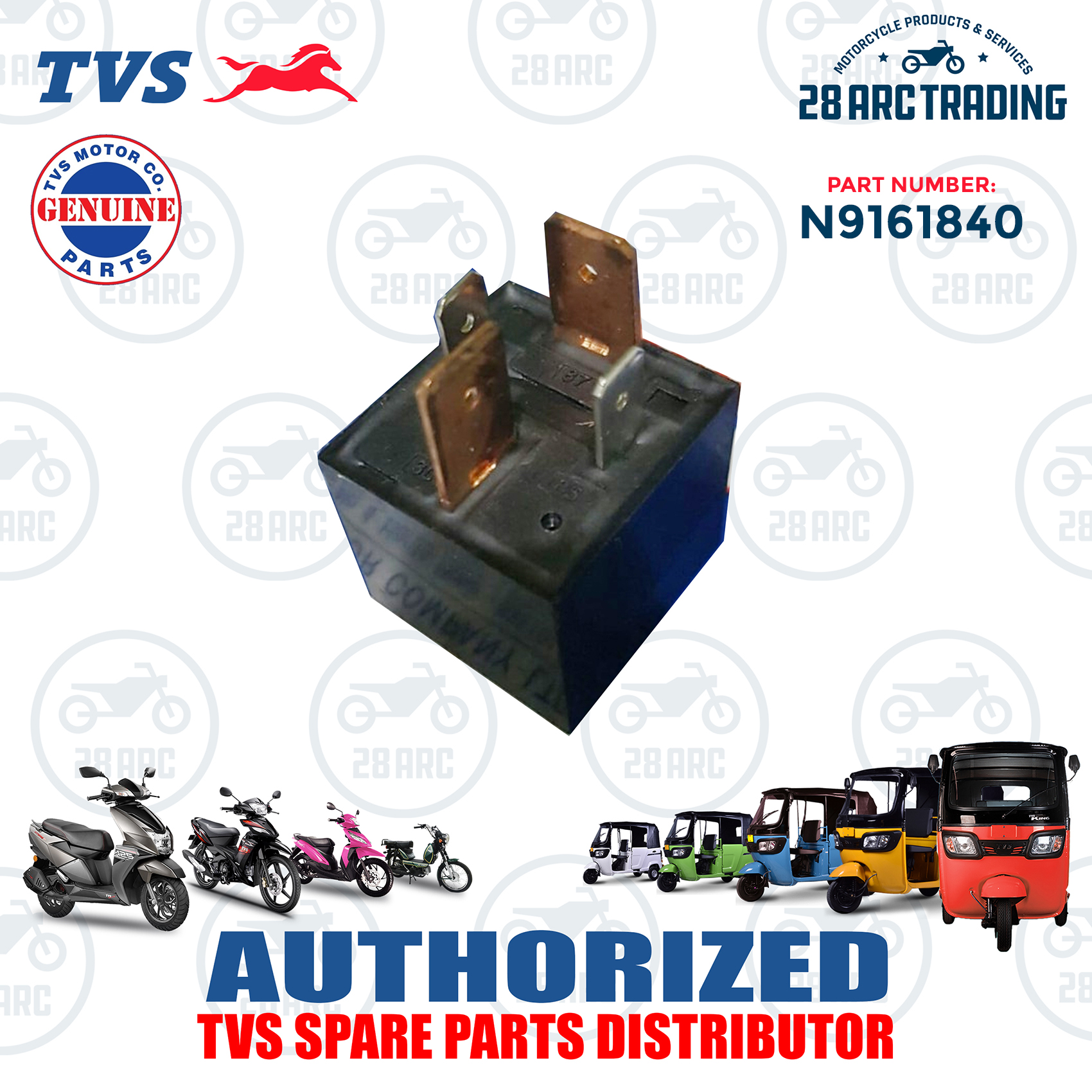 TVS King Starter Relay New Genuine | Lazada PH