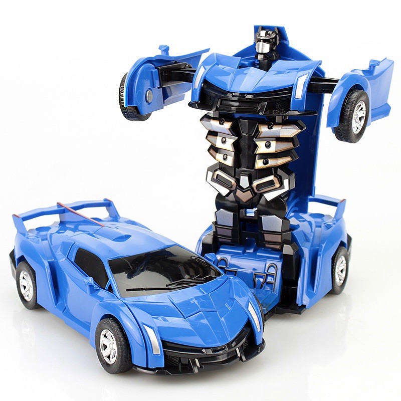 OW&children transformers boy toy transformers car robot police car ...