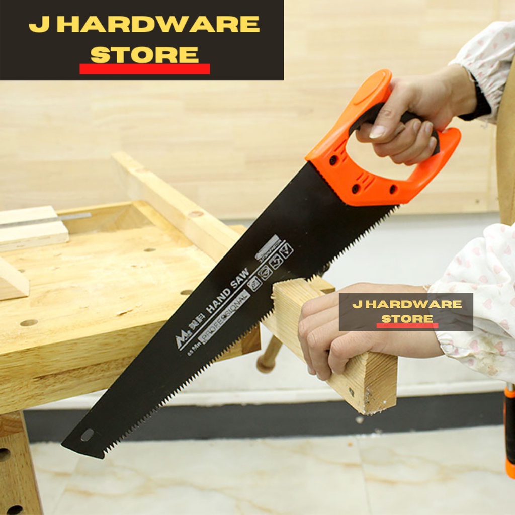 18-inch Hand Saw multi-function saw Steel Blade Hand Saw TPR Handle ...