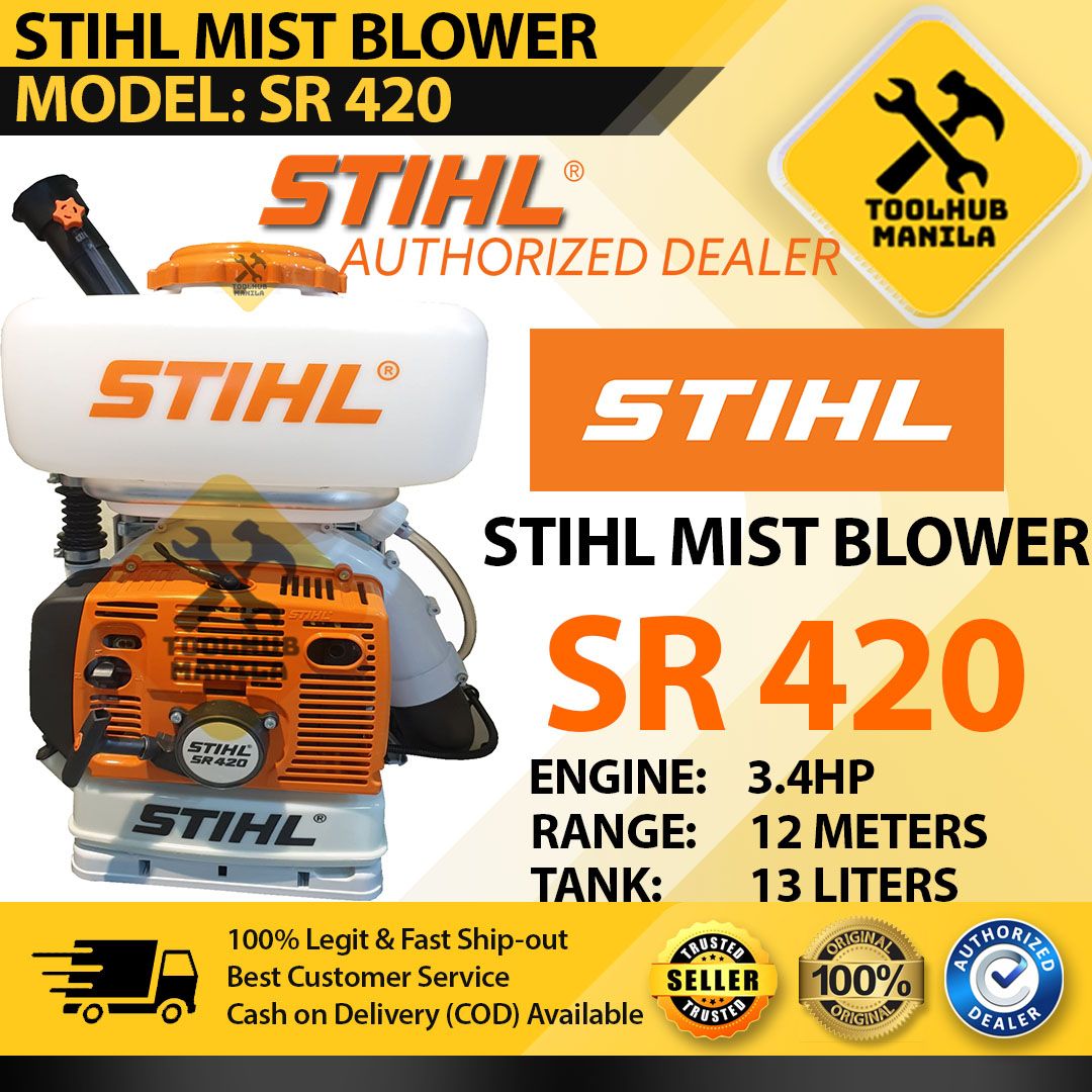 STIHL Mist Blower SR420 Stihl Mist Blower SR 420 (Stihl Authorized ...