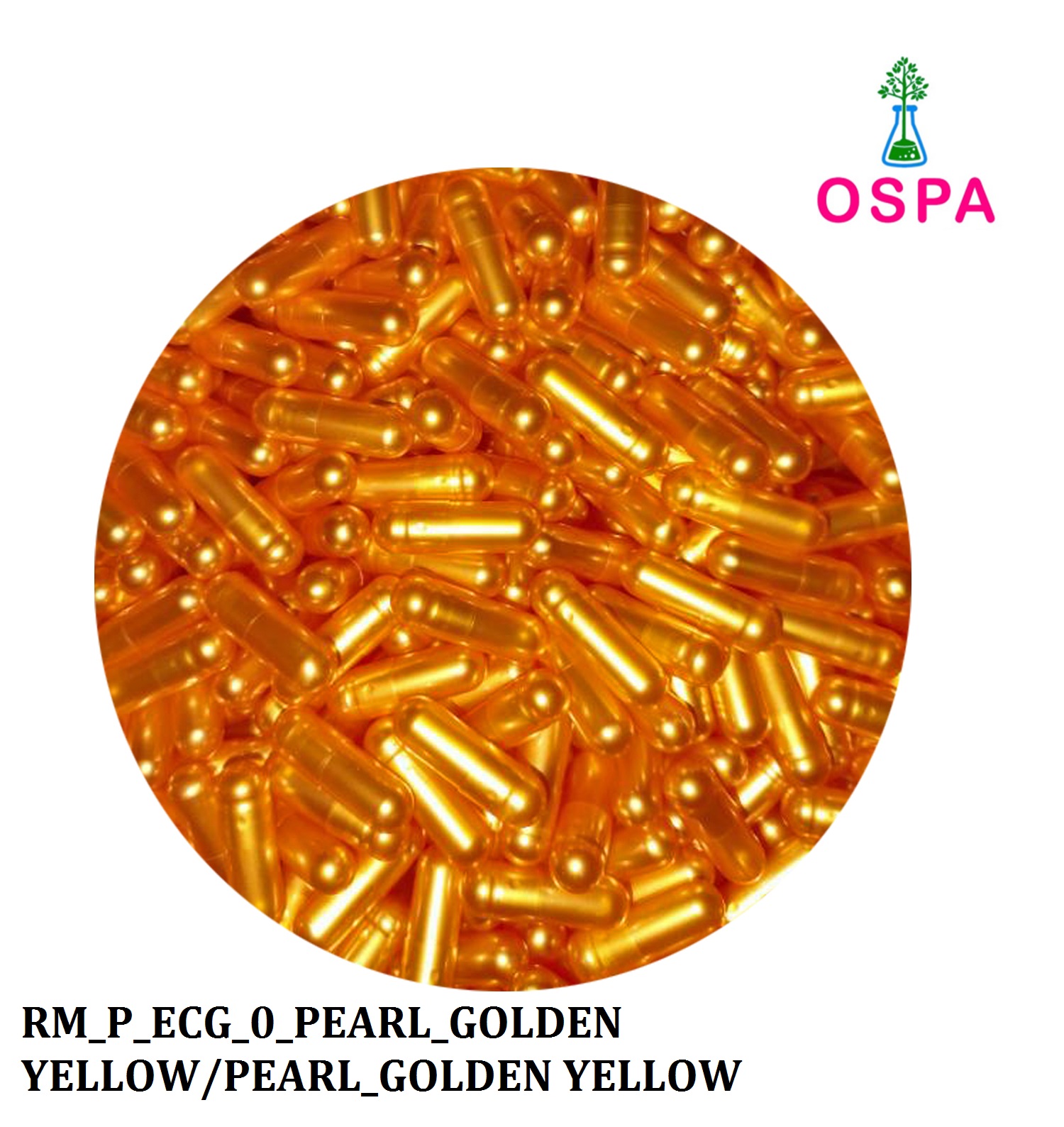 1000pcs Size 0 Pearl Golden Yellow/ Pearl Golden Yellow OSPA High ...