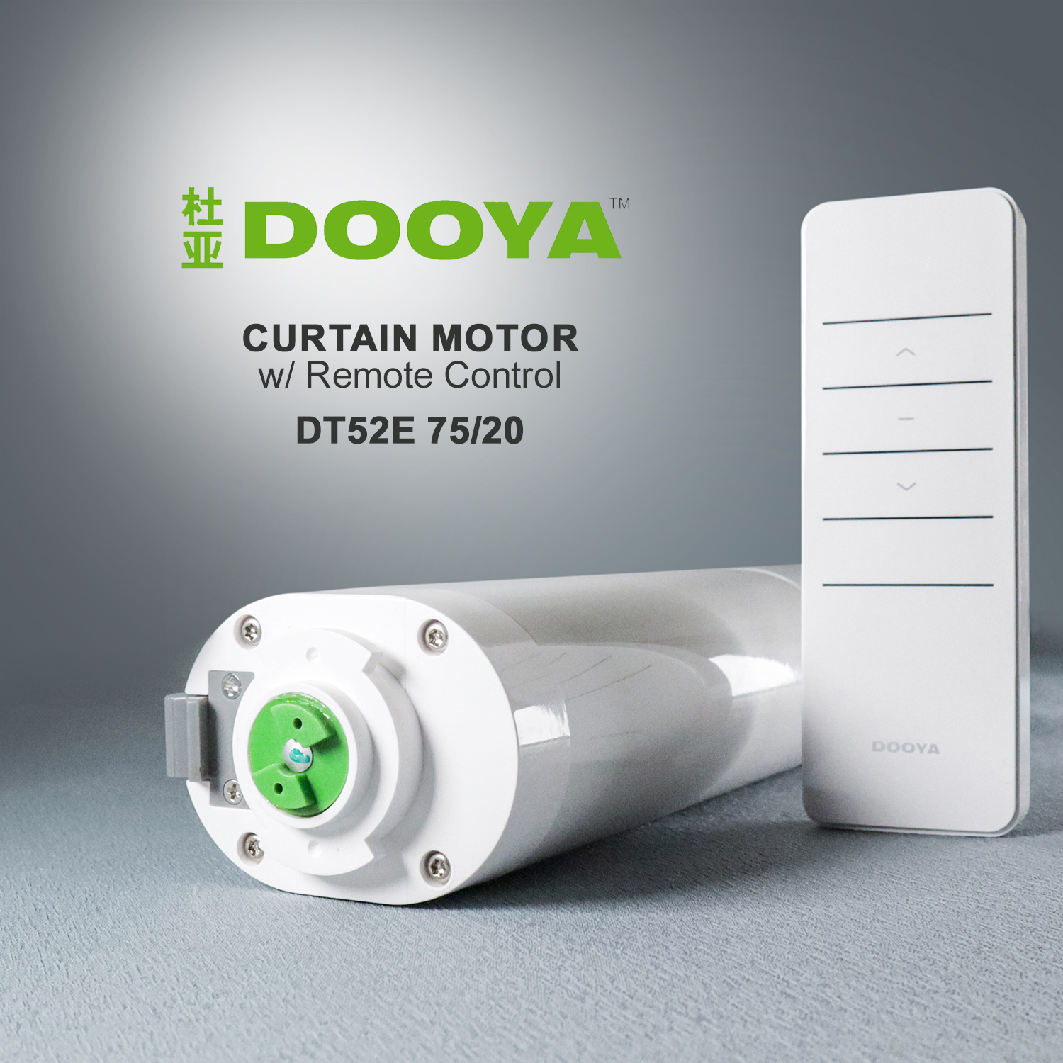 Dooya Curtain Motor DT52E 75/20 w/ Remote Control | Lazada PH
