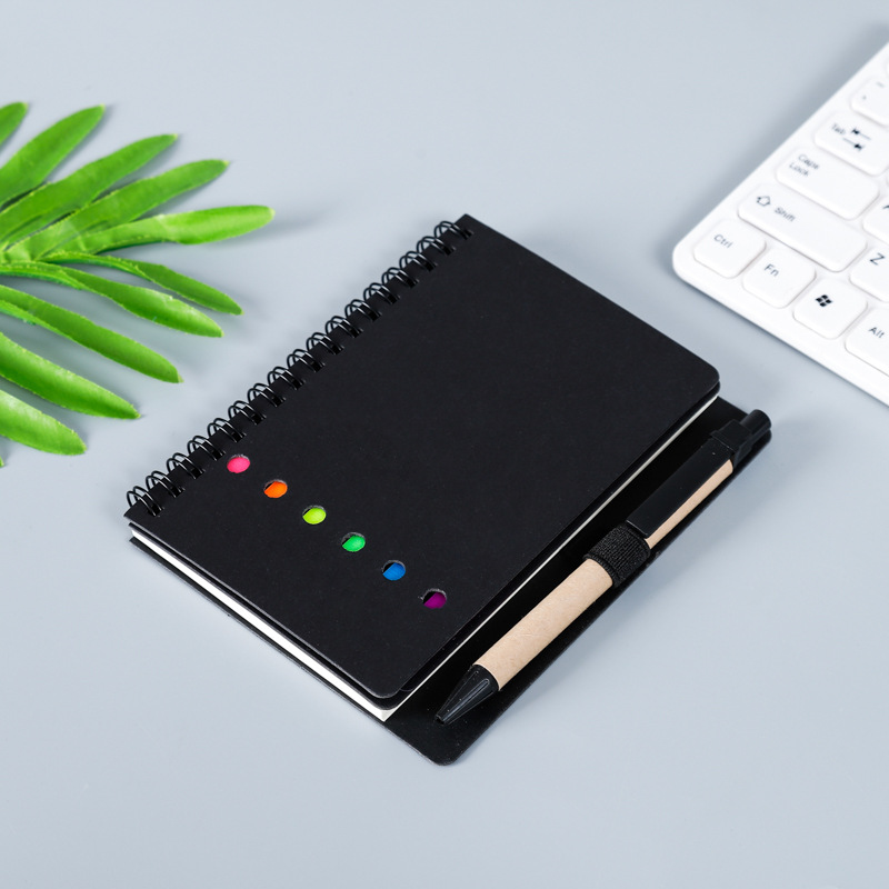 Hami Spiral Notebook With Ballpen 70 Sheets Line Spring Notebook Coil ...