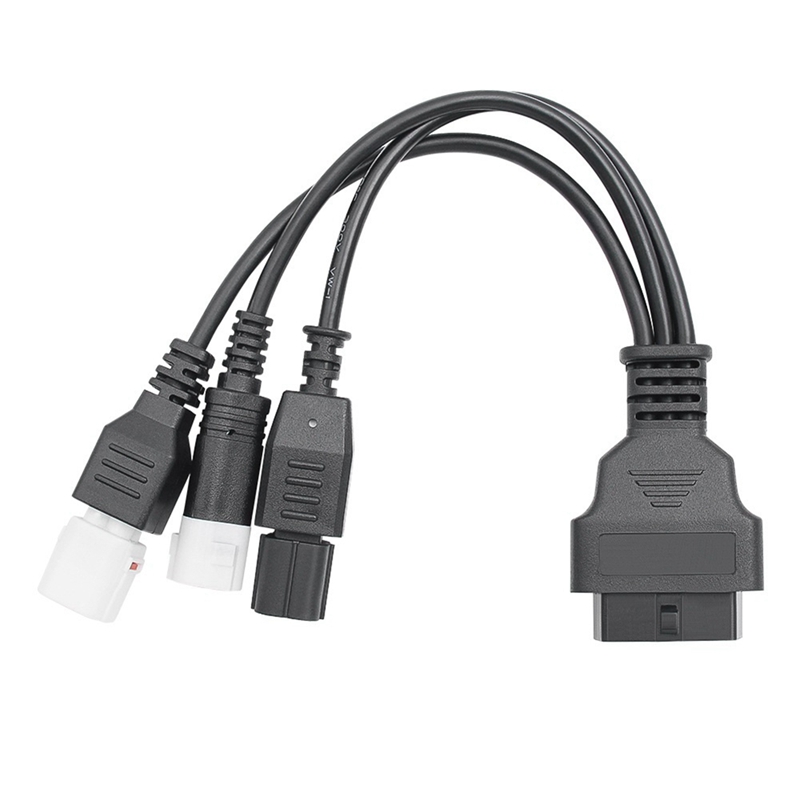 For Yamaha 3Pin/4Pin Honda 6Pin Motorcycle OBD Diagnostic Canbus ...