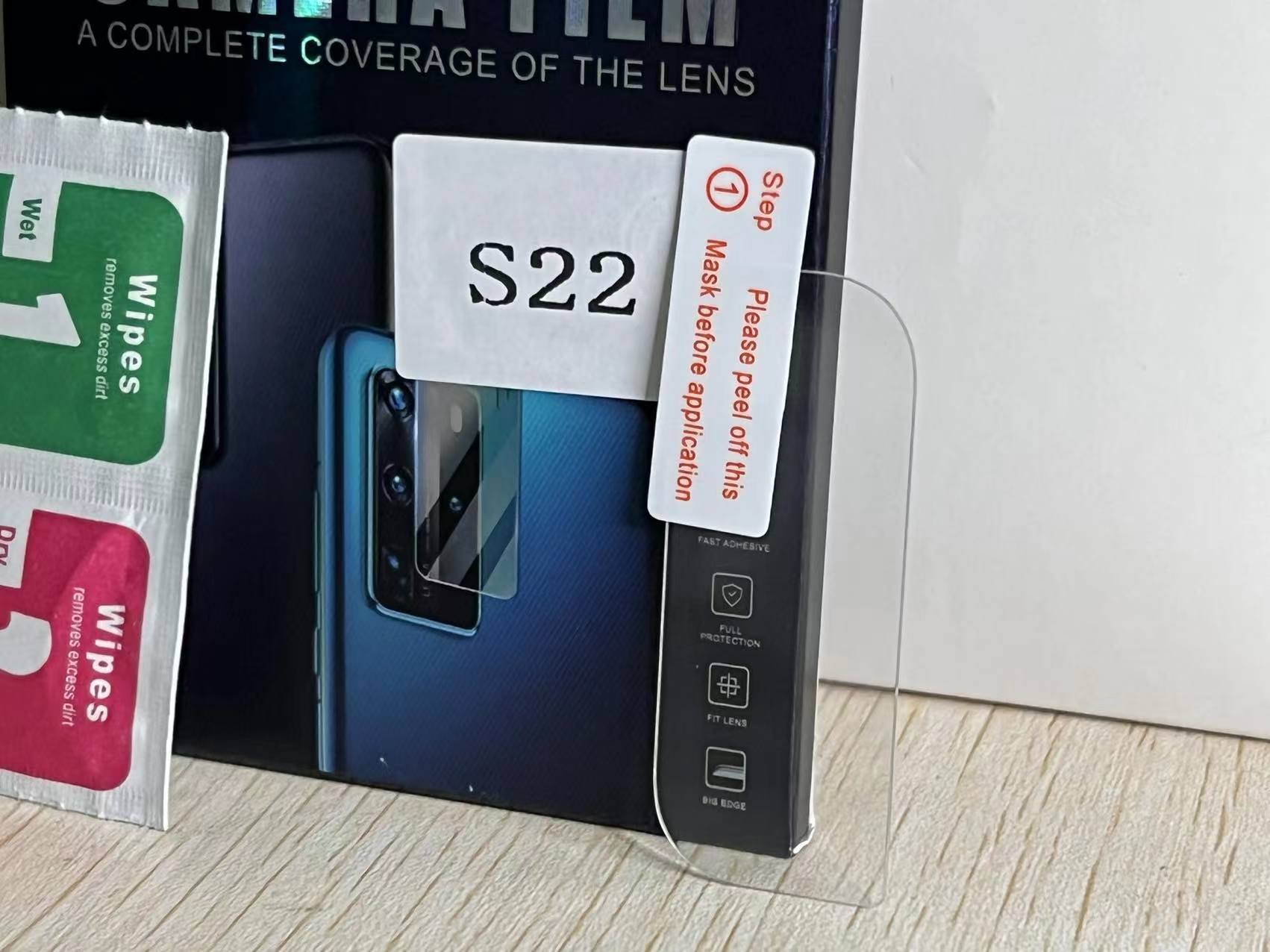 S22 / S22 PLUS / S22 ULTRA Camera Tempered Lens Premium Protector ...