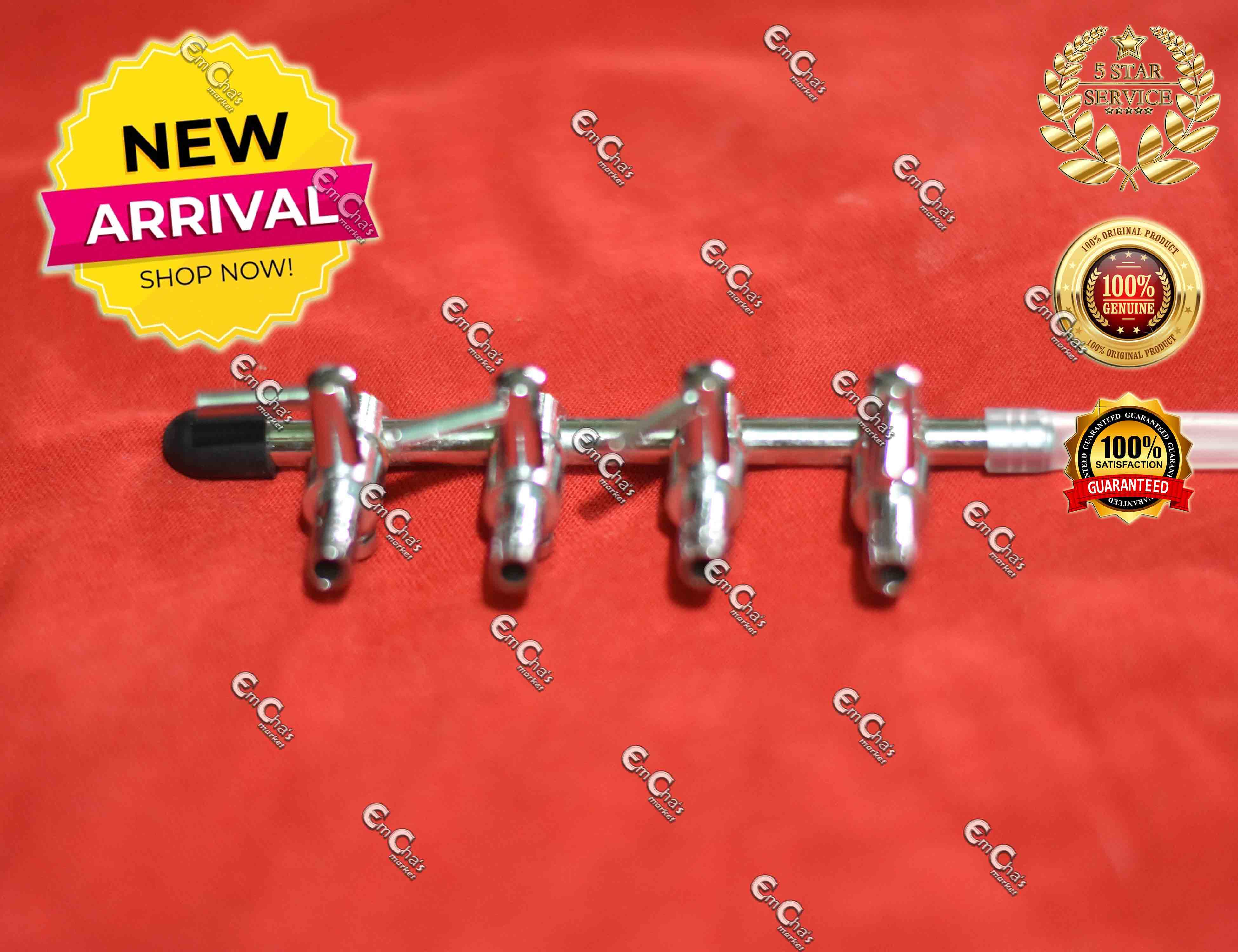 STAINLESS ELEGANT TYPE Aquarium 4-way Air Controller Stainless (acc ...