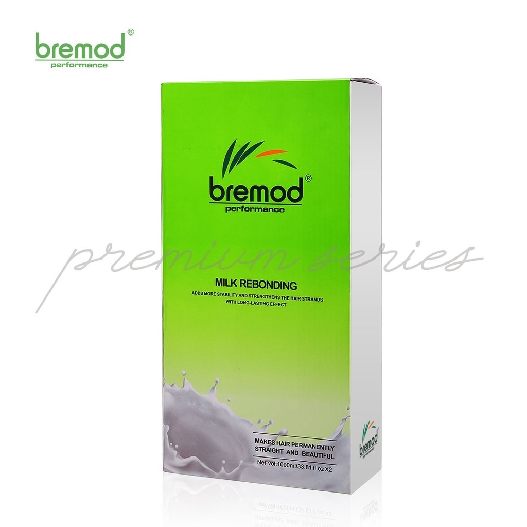 Bremod Hair Rebonding Set Straight Smooth Original / Milk 2IN1 (A B ...