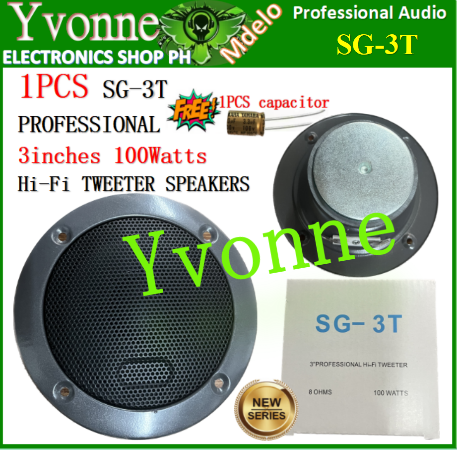 THE SG-3T / speaker /Hi-Fi tweeter / 3 inch/100WATTS / 8 OHMS 3 inch Hi ...