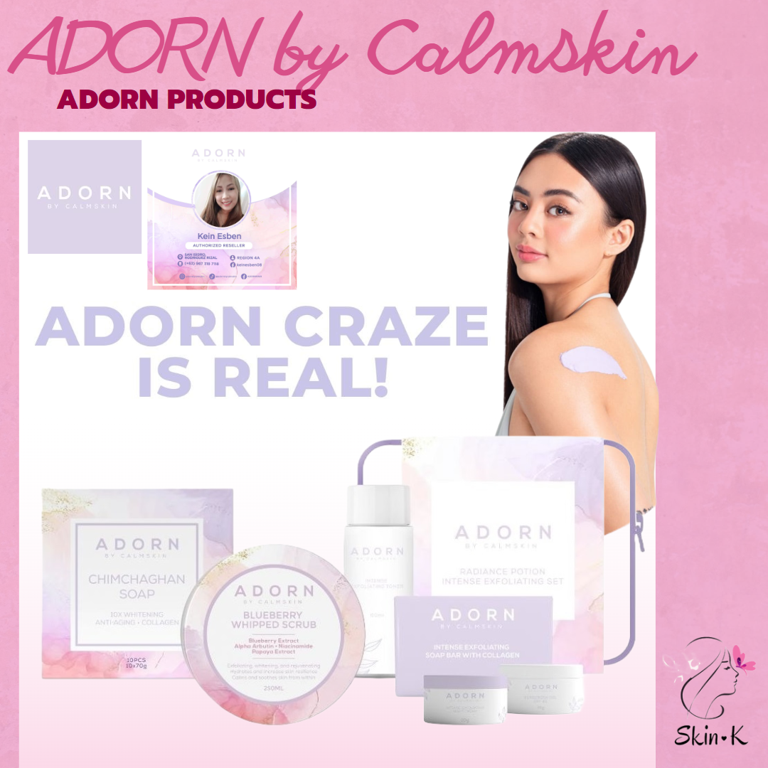 ADORN Blueberry Whipped Scrub | Chimchaghan Soap | Radiance Potion ...