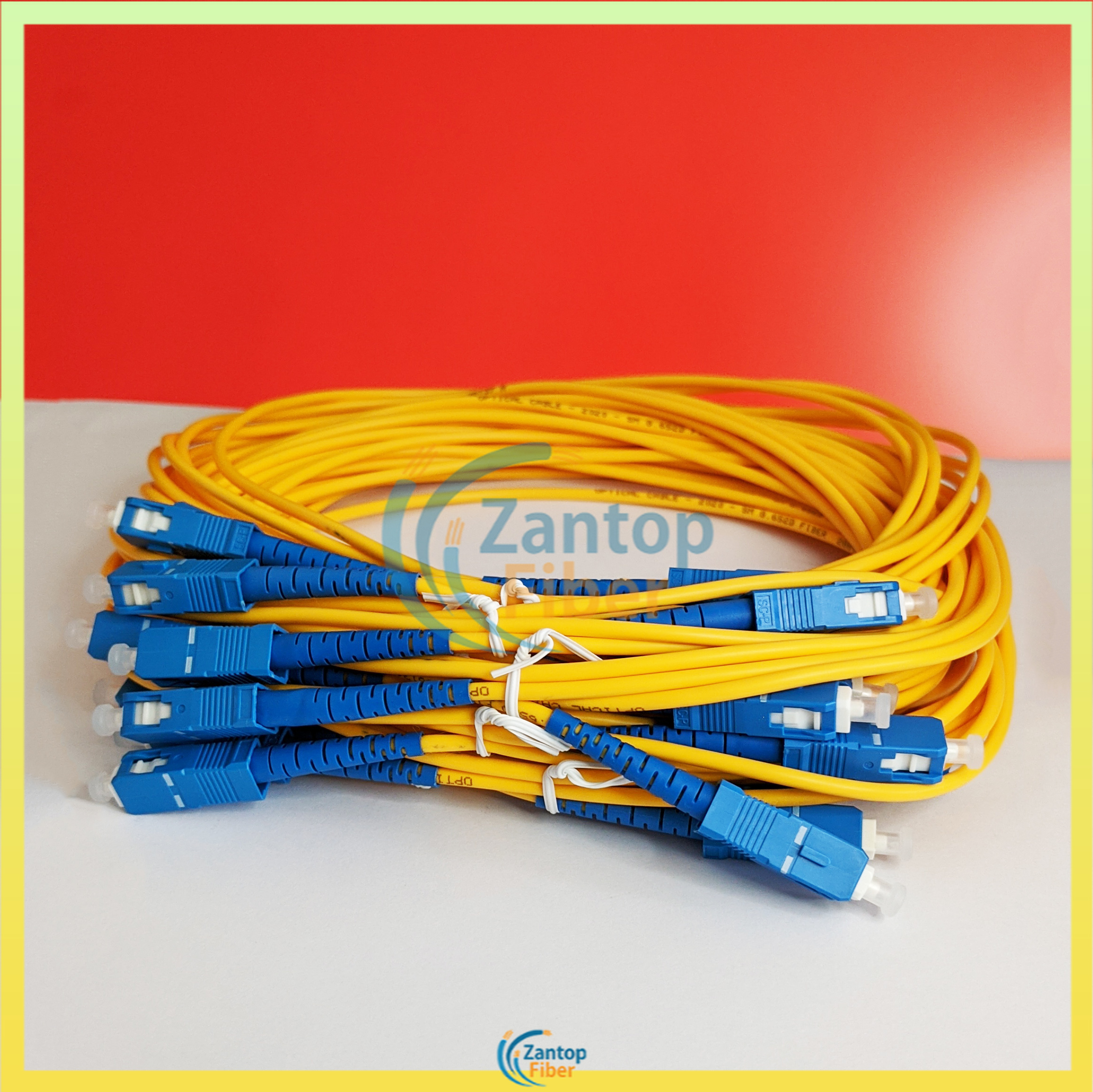 3M Fiber Patch Cord SC/UPC - SC/UPC Jumper Cable Single Mode Extension ...