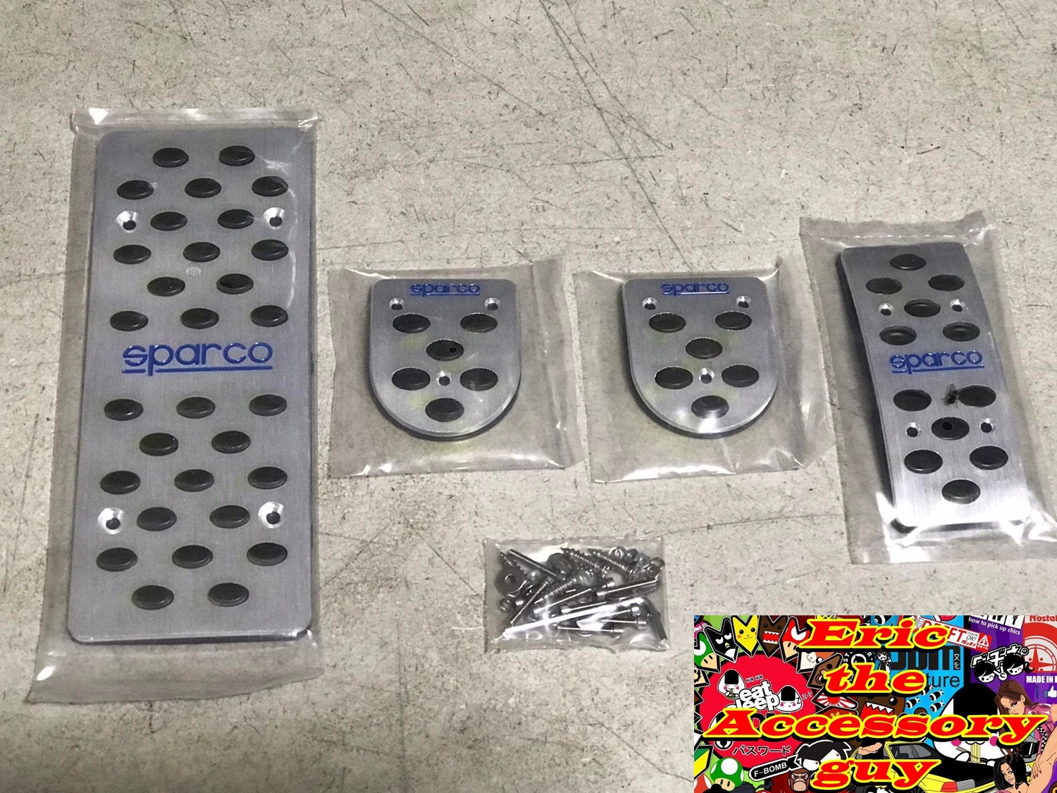 Sparco Aluminum Pedal Pads Non Slip for Manual | Lazada PH