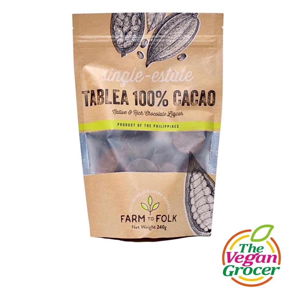 Farm To Folk Vegan Cacao Tablea 240g | Lazada PH