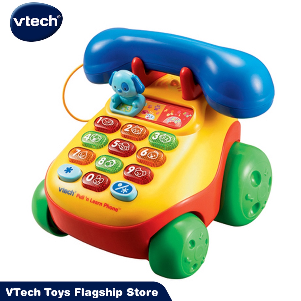 Vtech Pull and Light Phone Baby Toddler Toy | Lazada PH
