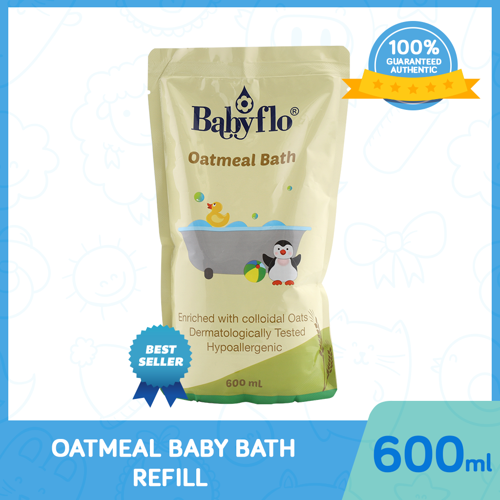 Babyflo Oatmeal Bath 600ml Refill | Lazada PH