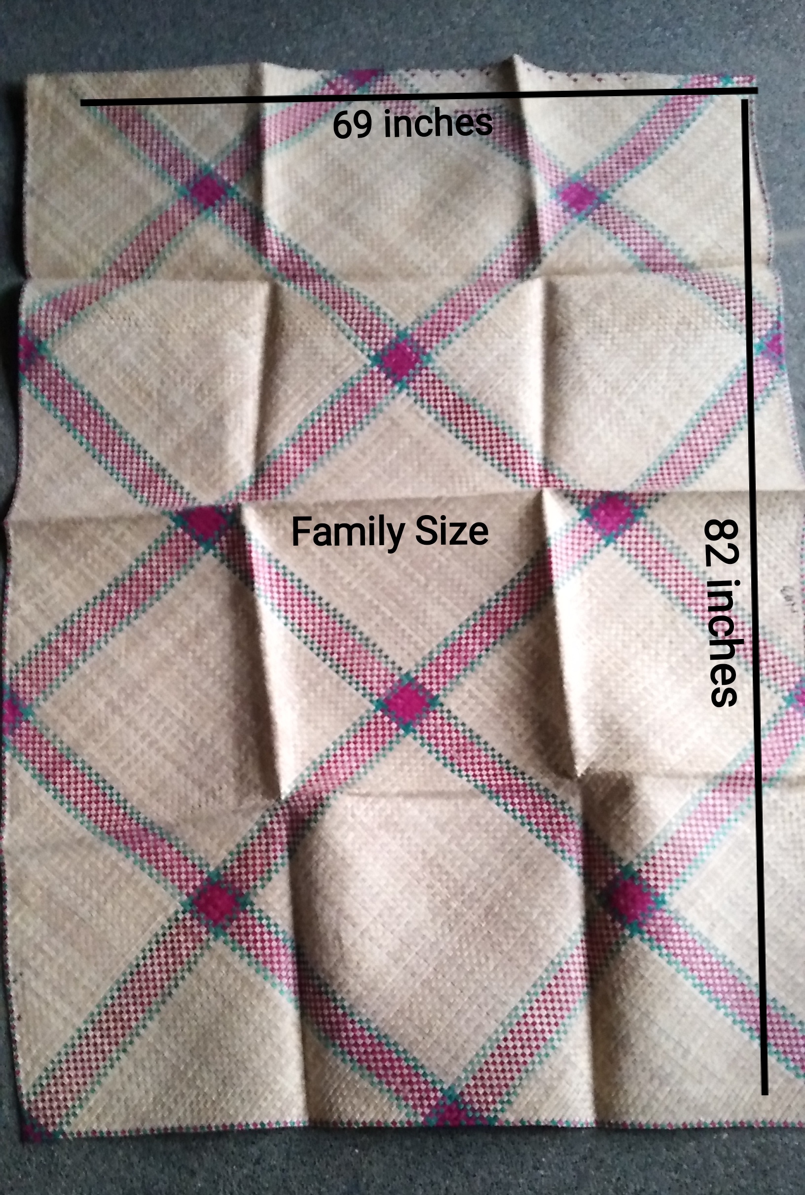 FILIPINO NATIVE BANIG/ Hand-woven Sleeping Mat (3 Sizes Available ...