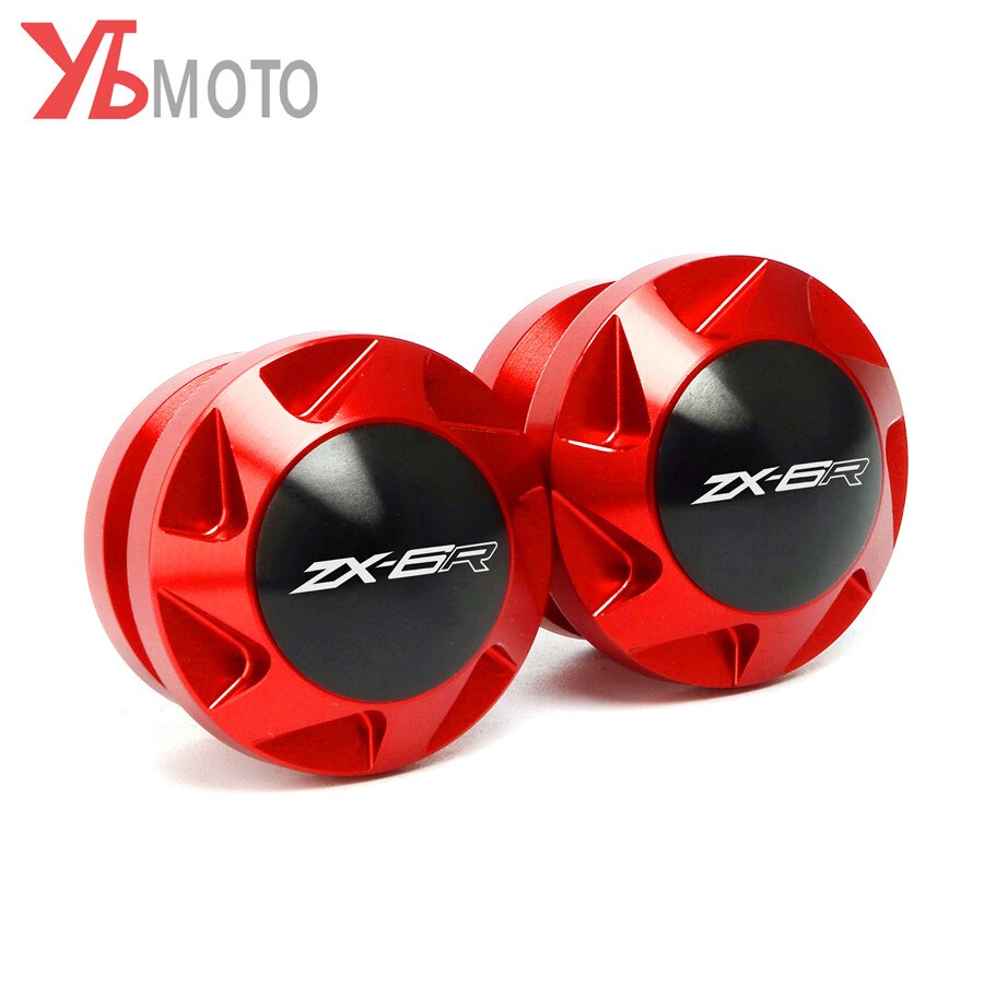 Motorcycle Aluminum Swingarm Spools Slider For Kawasaki zx-6r zx6r ...