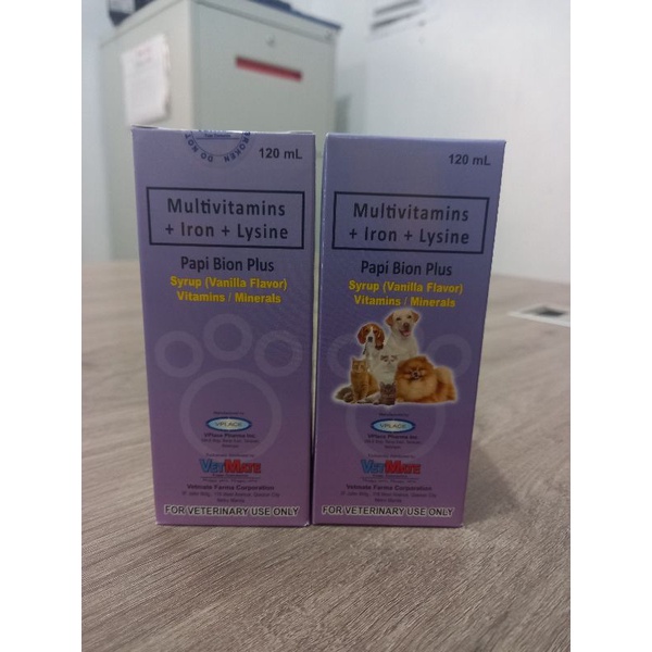 Papi Bion Plus Multivitamins + Iron + Lysine 120mL | Lazada PH