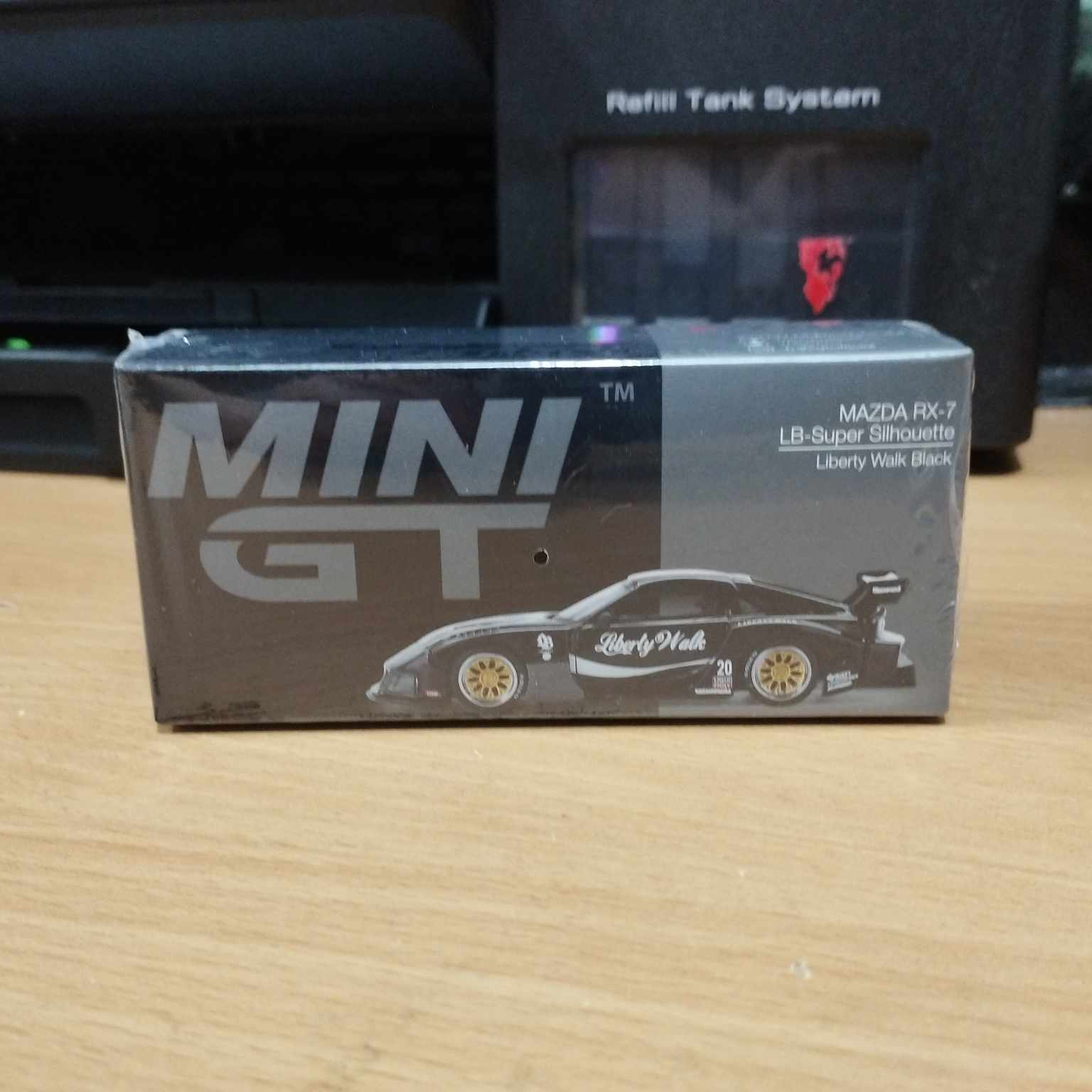 Mini GT #785 Mazda RX-7 LB-Super Silhouette (Liberty Walk Black ...