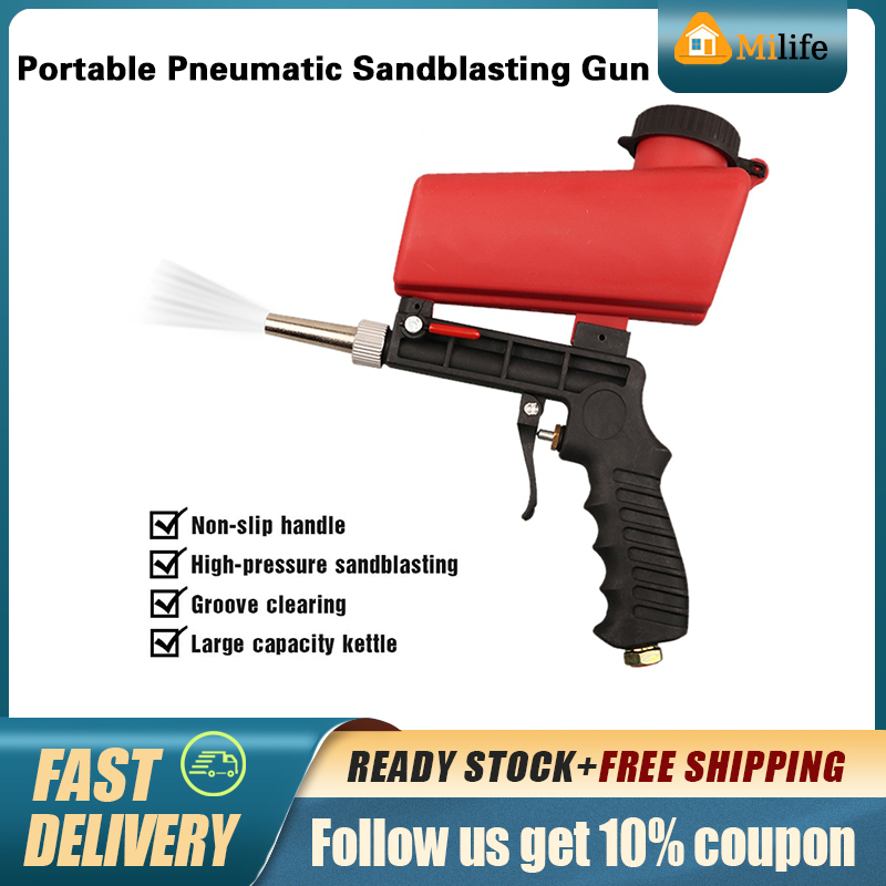 【Original + 24 hours delivery】90psi Portable Gravity Sandblasting Gun ...