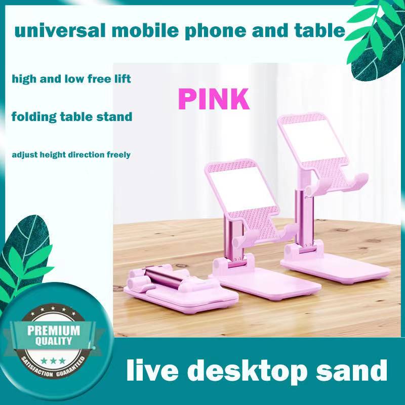 Universal Phone Stand Foldable Desk Phone Holder Telescopic Adjustable ...