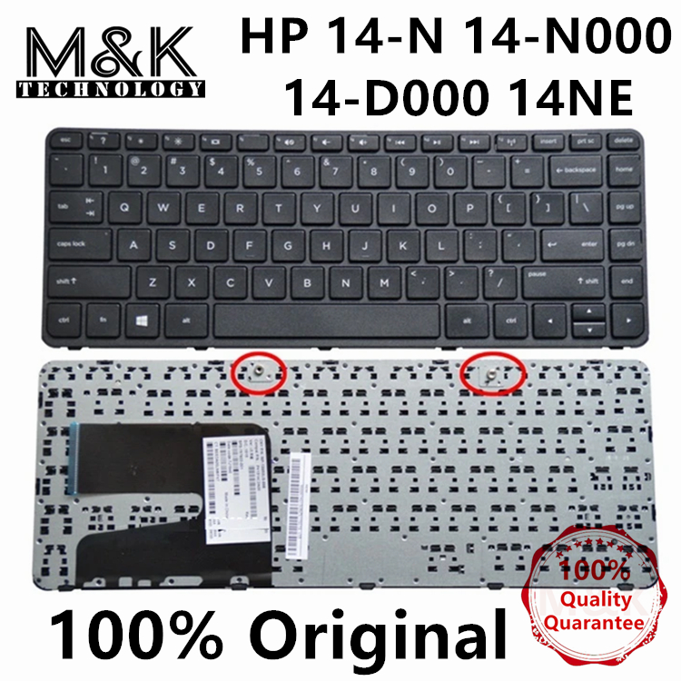Original MK Laptop Keypad FOR HP Pavilion 14N Series Laptop Keyboard ...