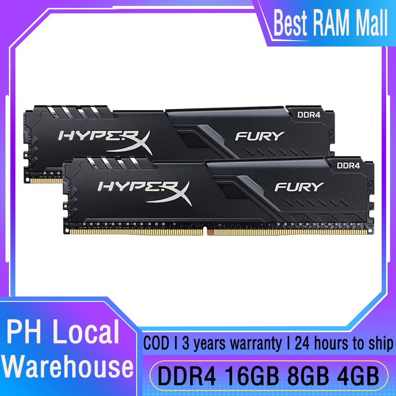 RAM DDR4 4GB 8GB 16GB 3200mhz 2666mhz 2400mhz Desktop Memory PC4-25600 ...