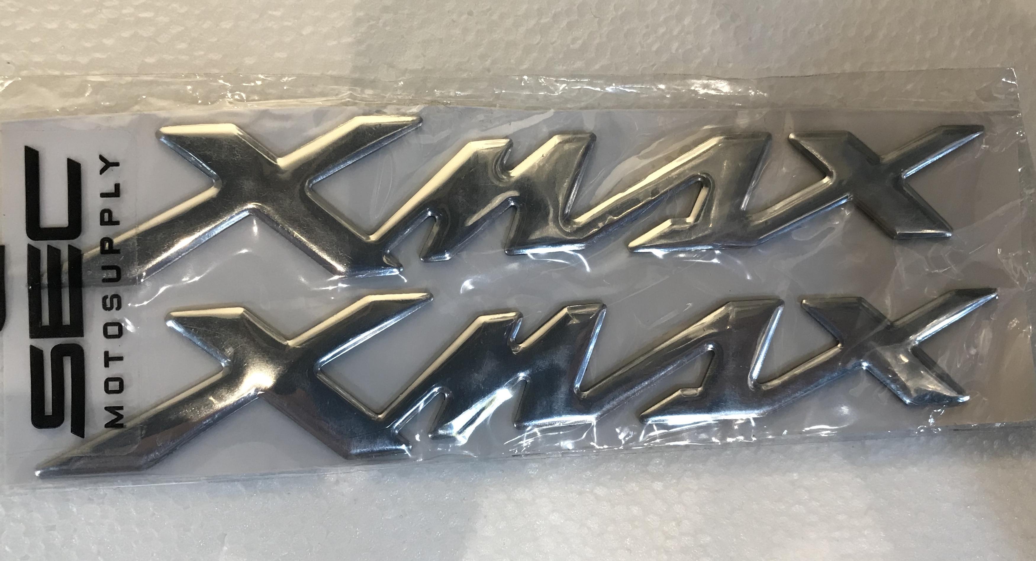 YAMAHA XMAX Emblem (SILVER) | Lazada PH