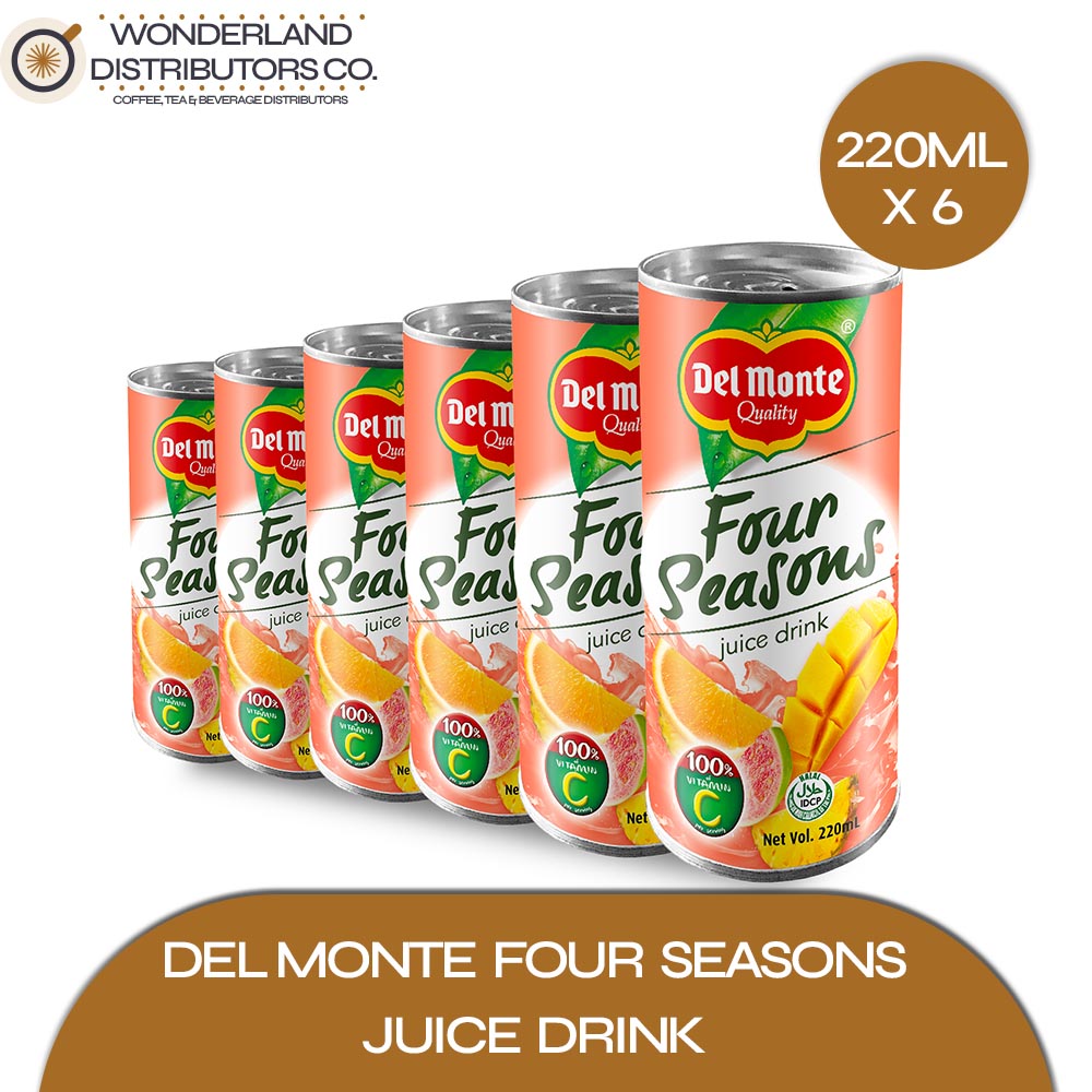 DEL MONTE Four Seasons Juice Drink for Refreshing Fruity Goodness ...
