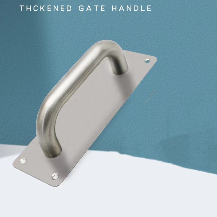 Door Handle Stainless Steel Thick Fire-proof Satety Door Pull Push ...