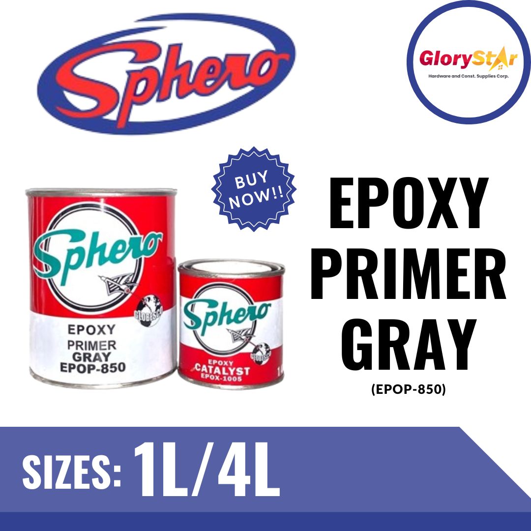 SPHERO PAINTS - EPOXY PRIMER GRAY W/ CATALYST | Lazada PH