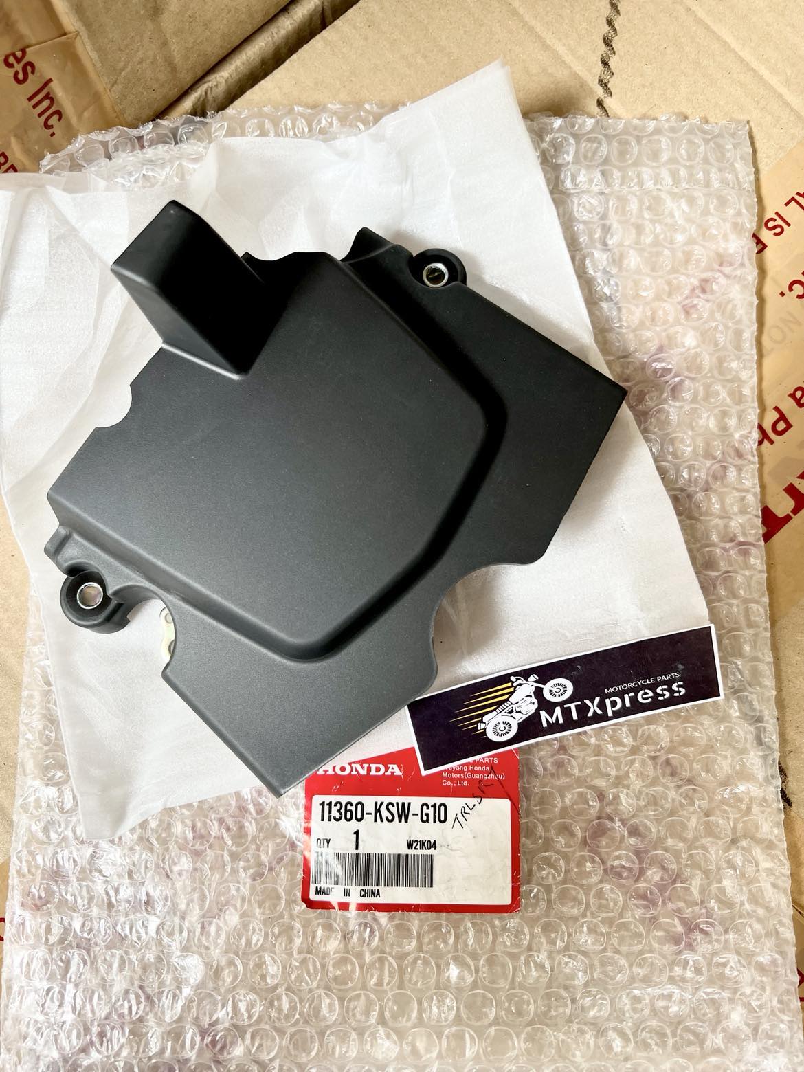 [Honda Genuine] TMX 125 Alpha Engine Sprocket Cover | Lazada PH