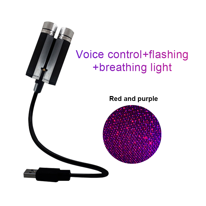 Original LED Roof Star Night Light Atmosphere Ambient Laser USB Vehicle ...
