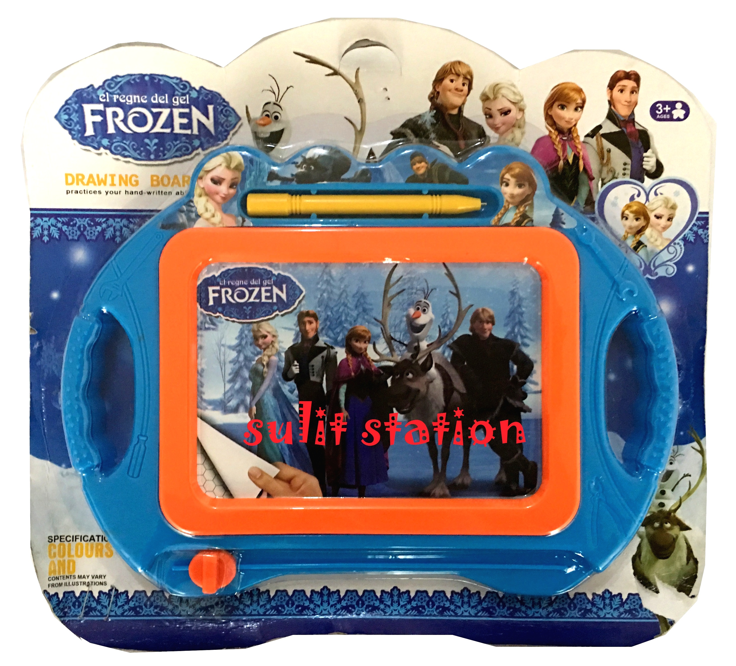 FROZEN ELSA ANNA ANA SMART EDUCATIONAL LEARNING MAGIC DRAW DRAWING ...