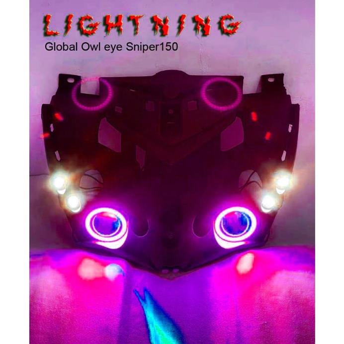 m0zeIJwR LED Global owl eye Sniper150 LC150 | Lazada PH