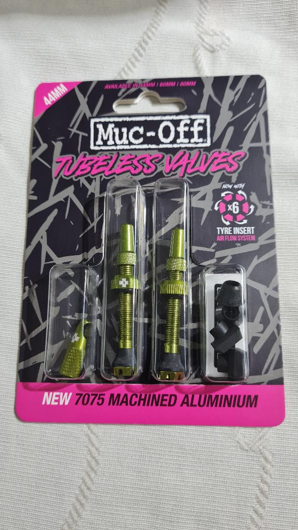 Muc-Off Tubeless Valves All New V2. for MTB and Road 44mm length ...