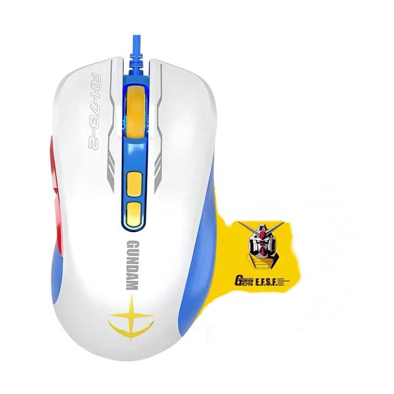 hot sale Zeus x Gundam ( GD-001 ) RGB LED Wired Gaming Mouse RGB ...